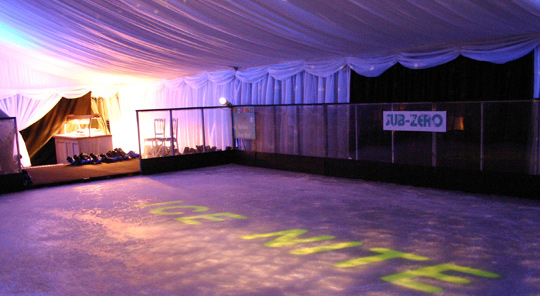 Ice Rink Hire - ABC Marquees